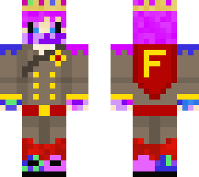 thicc_kid flamazon II | Minecraft Skin