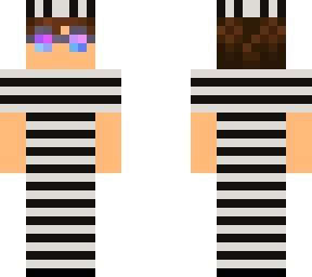 uvblacklight jail skin | Minecraft Skin