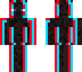 3D Anaglyph | Minecraft Skin