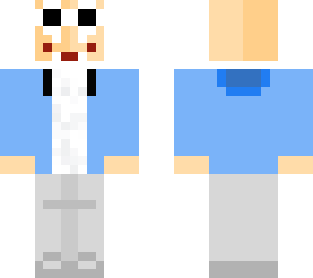 Blue hoodie Doge | Minecraft Skin