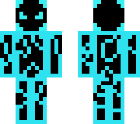 cool blue skin | Minecraft Skin