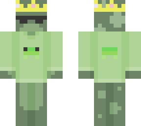 cool frog king | Minecraft Skin