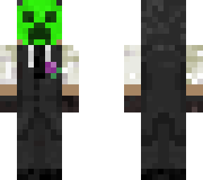 creeper zombie mask | Minecraft Skin