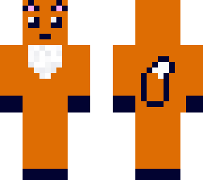 Cute Fox Girl Minecraft Skins