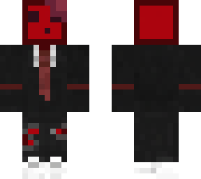 Cute Red Slime | Minecraft Skin