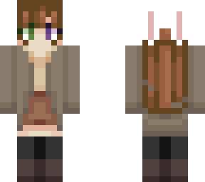 bunny girl dark academia | Minecraft Skins