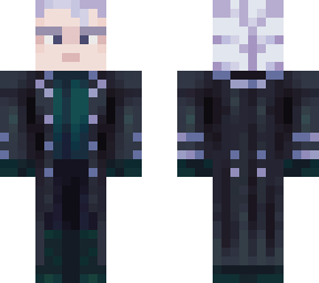 DMC5 Vergil with his DMC3 hair bang | Minecraft Skin