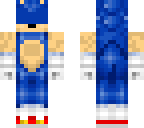 faceless but its sonic | Minecraft Skin