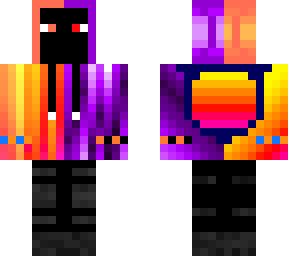 Fading sunset amythist | Minecraft Skin