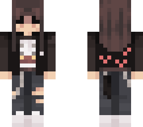 Girl in hellfire club | Minecraft Skin