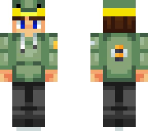 Hive style me but frog | Minecraft Skin