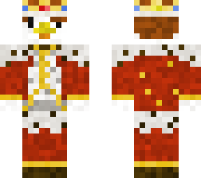 chicken king royal | Minecraft Skins