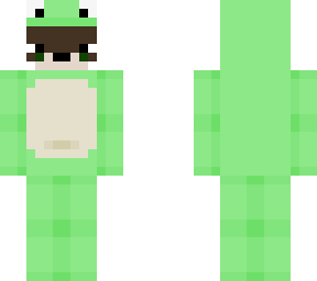 Otter in a froggy onesie | Minecraft Skin