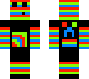rainbow slime | Minecraft Skins