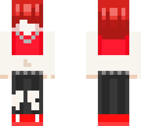 Red-Haired Mullet Transmasc ;] | Minecraft Skin