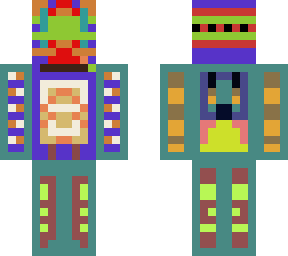 #Nerf WaR | Minecraft Skin