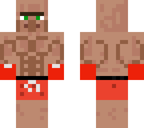 Boxing Villager | Minecraft Skin