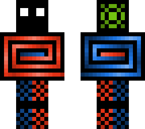 Confusing Colors V2 | Minecraft Skin