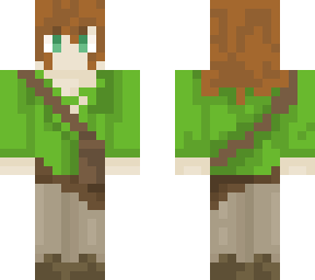 Elf with a side bag | Minecraft Skin