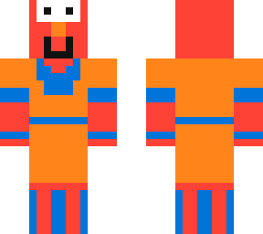 Elmo (traje goku) | Minecraft Skin