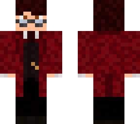 Fancy Man in Glasses | Minecraft Skin