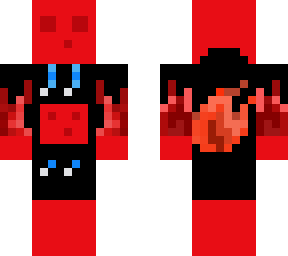 fire slime | Minecraft Skin