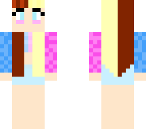 Half and half | Minecraft Skin