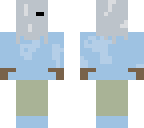 bare bones herobrine | Minecraft Skins
