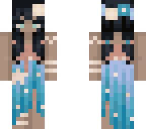 Mermaid (origins mod) | Minecraft Skin