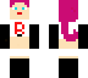 Pokmon team rocket Jessie | Minecraft Skin