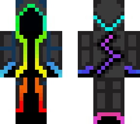 Rainbow Reaper | Minecraft Skin
