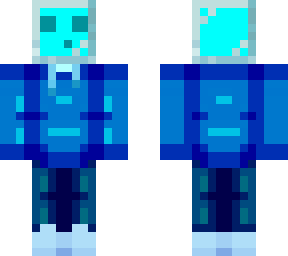 Blue Slime Minecraft Skins