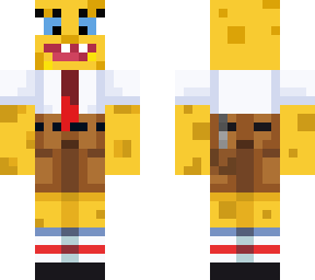 Spongebob Minecraft Skins