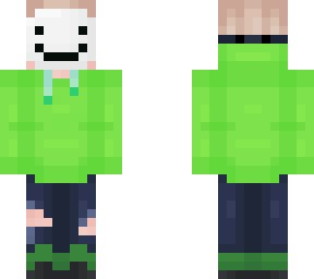 dream mask fanart youtuber good | Minecraft Skins