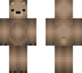 Beige bear | Minecraft Skin