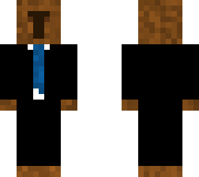 capybara in a suit | Minecraft Skin