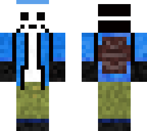 Dash (mime and dash) (without second layer on face) | Minecraft Skin