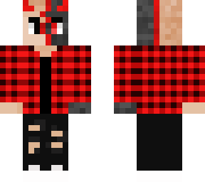 Deqiuv camisa roja | Minecraft Skin