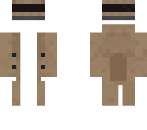 Detective Jacket Overlay | Minecraft Skin