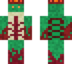 fire king turtle | Minecraft Skin