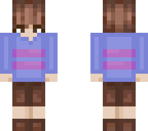 Frisk Minecraft Skins