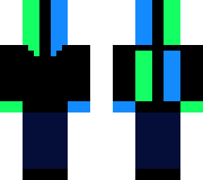 Green & Blue Gaming | Minecraft Skin
