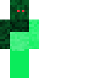 His name is green demon | Minecraft Skin