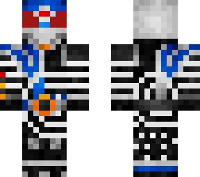 Kamen rider Meteor | Minecraft Skin