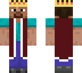 king steve by slayer | Minecraft Skins