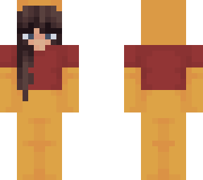 kubu puchatek ale pani | Minecraft Skin