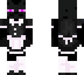 Logi_Bear11 but a maid | Minecraft Skin