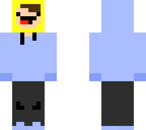 noob blue by slayer | Minecraft Skin