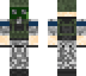 OPSA Containment Task Force Soldier | Minecraft Skin