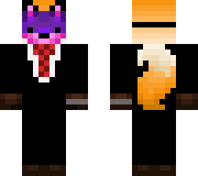 Pink fox | Minecraft Skin